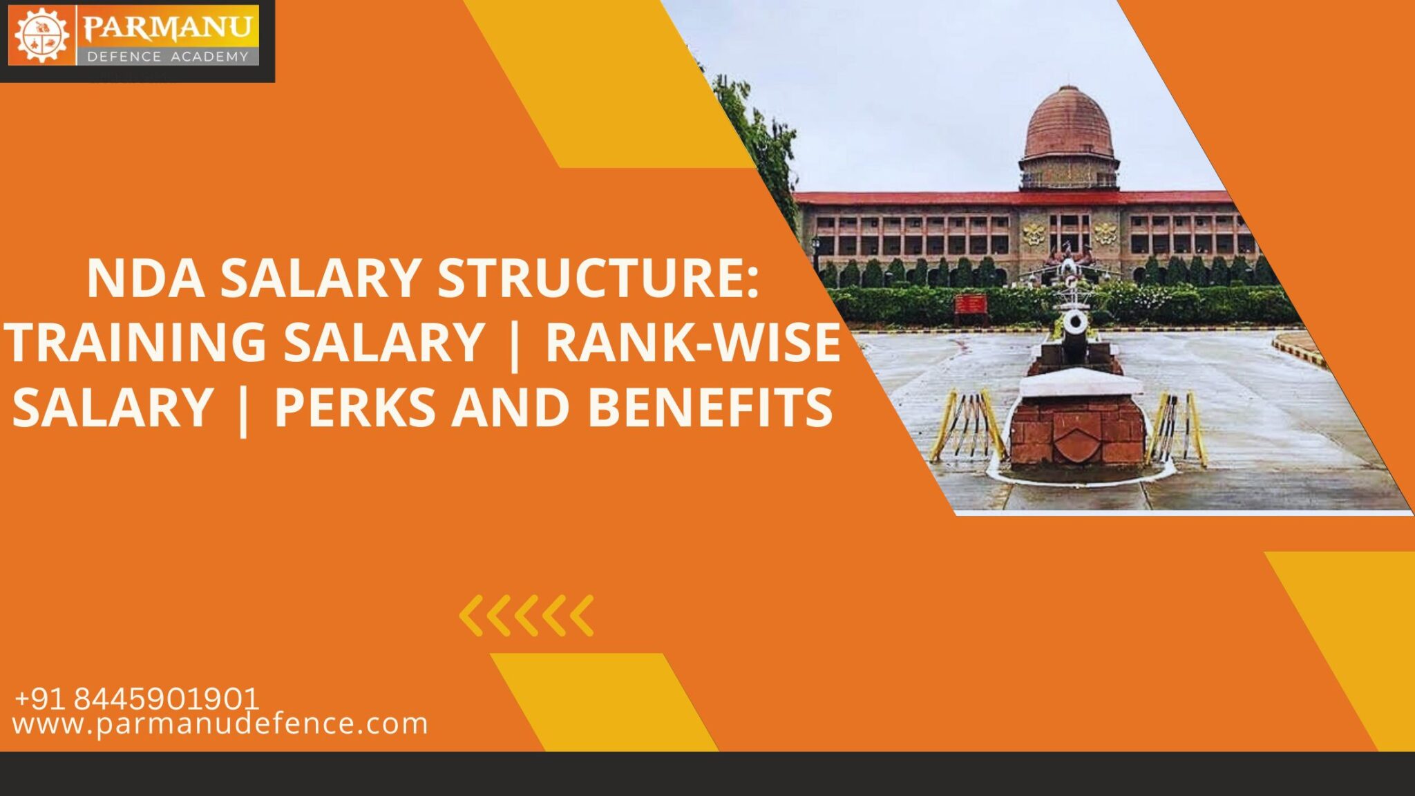 NDA Salary Structure: Training Salary | Rank-Wise Salary | Perks and ...