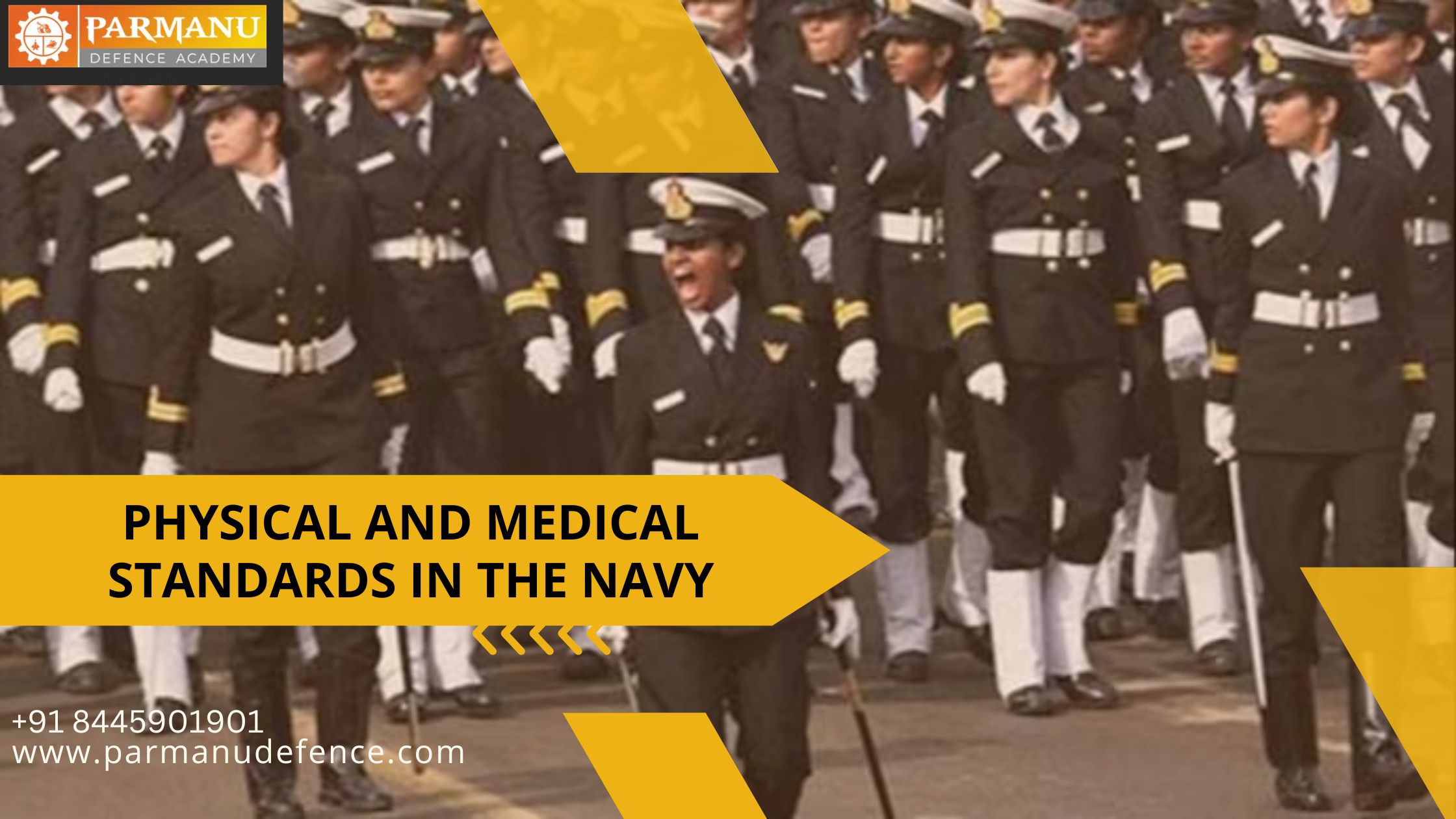 Physical and Medical Standards in the Navy - Parmanu Defence Academy