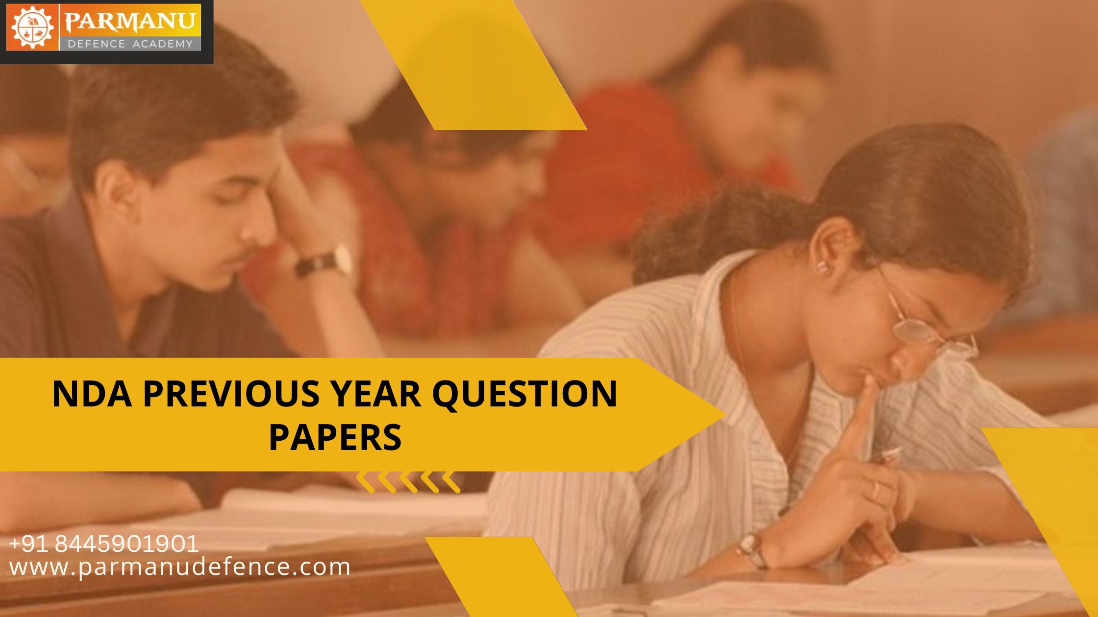 NDA Previous Year Question Papers - Parmanu Defence Academy