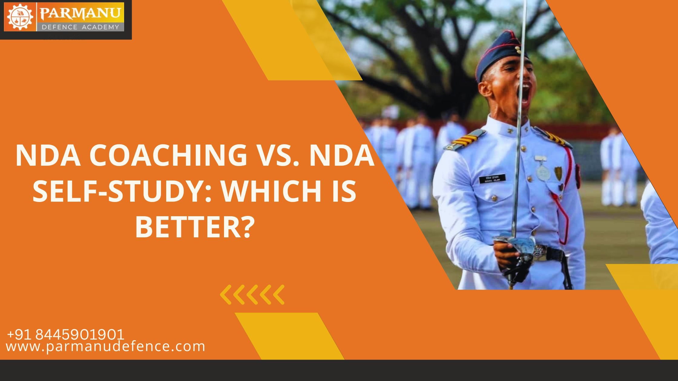 NDA Coaching vs. NDA Self-Study: Which is Better? - Parmanu Defence Academy