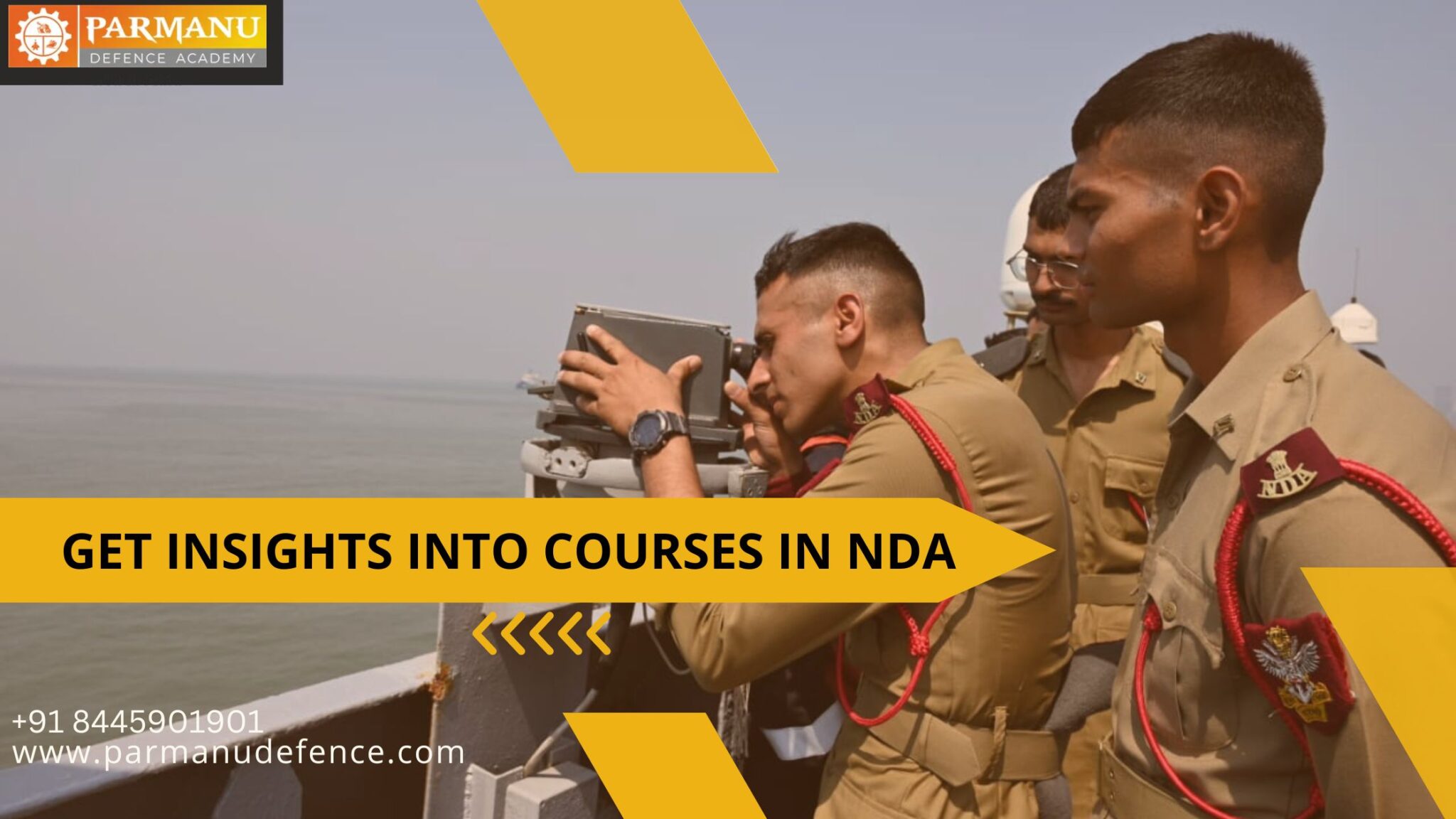 Courses in NDA: Degrees and Specialisations - Parmanu Defence Academy