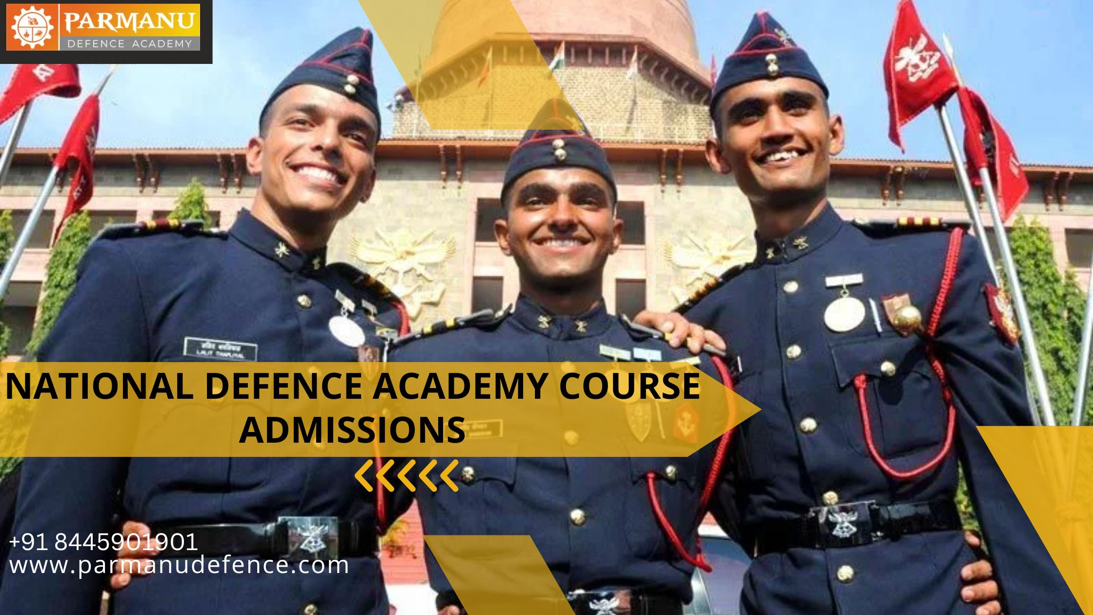 National Defence Academy Course Admissions - Parmanu Defence Academy